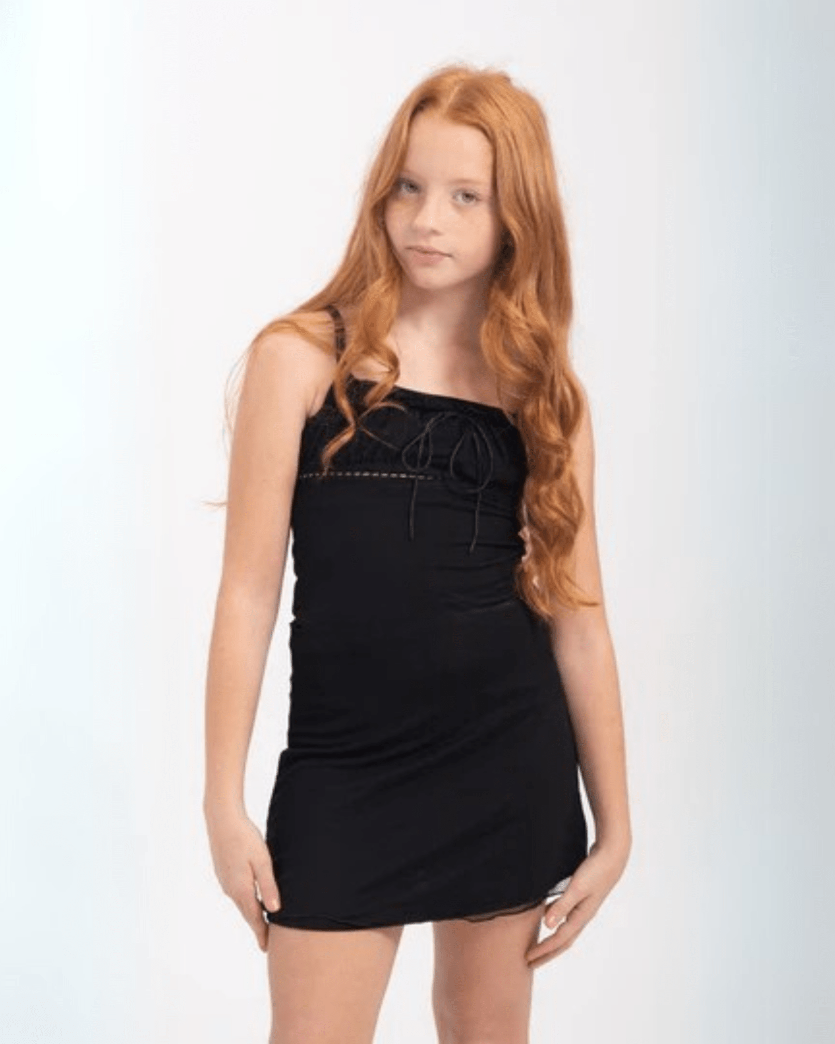 Cheryl Kids Mila Black Mesh Dress – NorthGirls