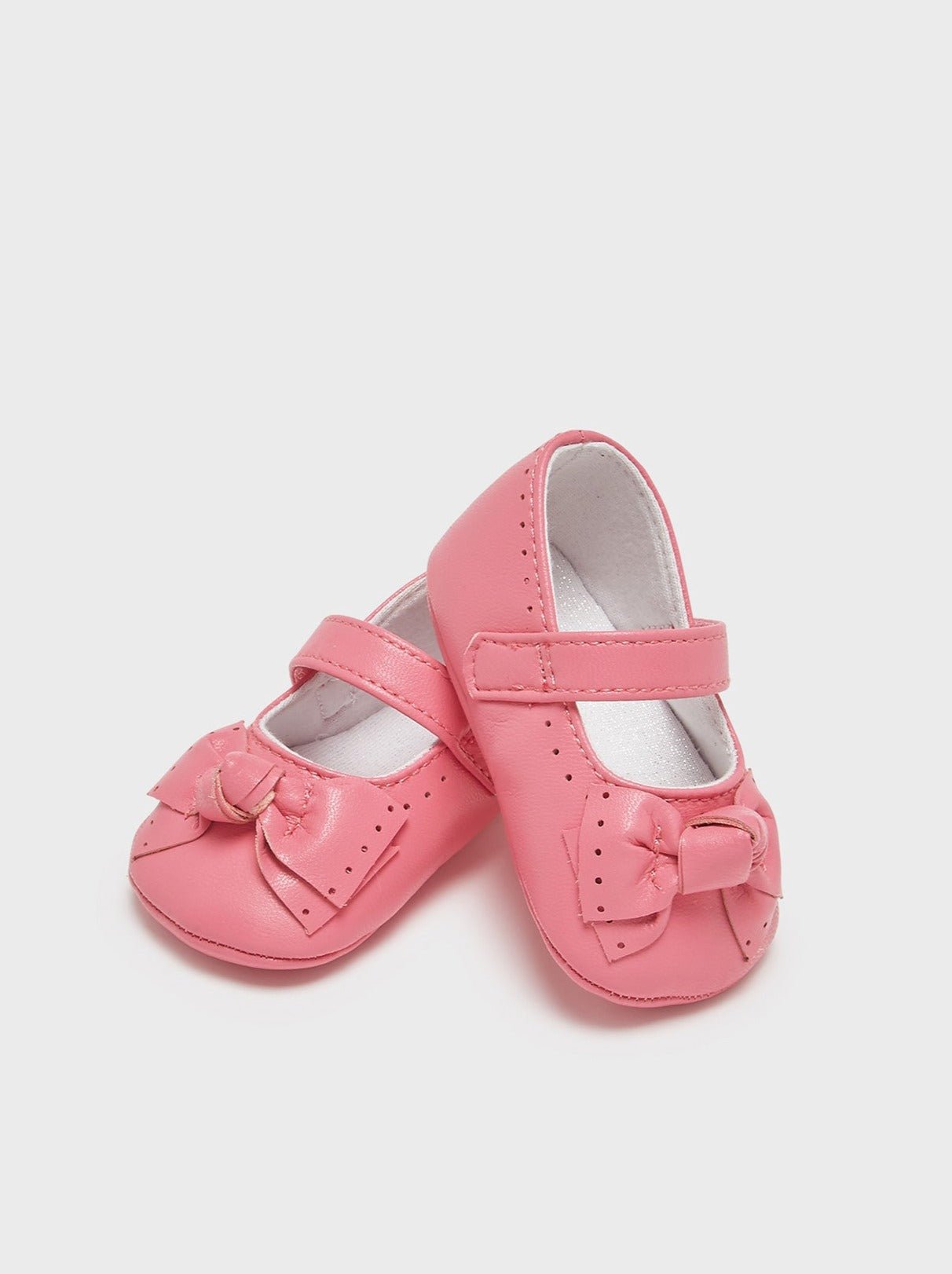 Mayoral Baby Bow Mary Janes Geranium_9519-31 – NorthGirls